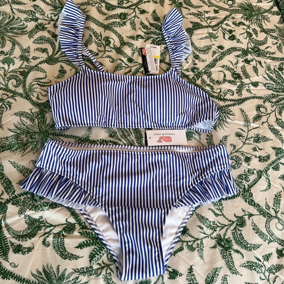 Vineyard Vines | Swim | Nwt Vineyard Vines Ruffle Bikini | Poshmark